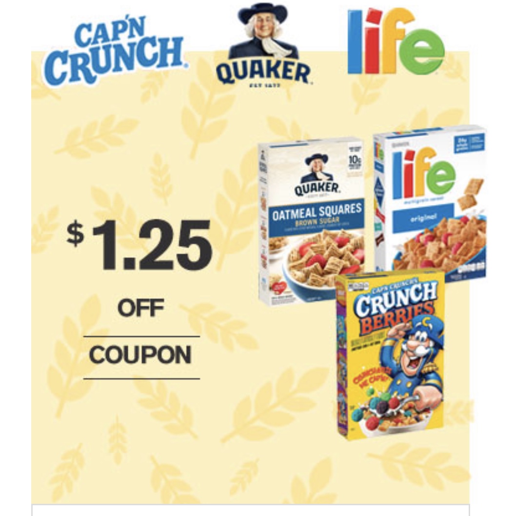 Free High Value Coupons! Lays, Tropicana, Quaker, and more - One Cute ...