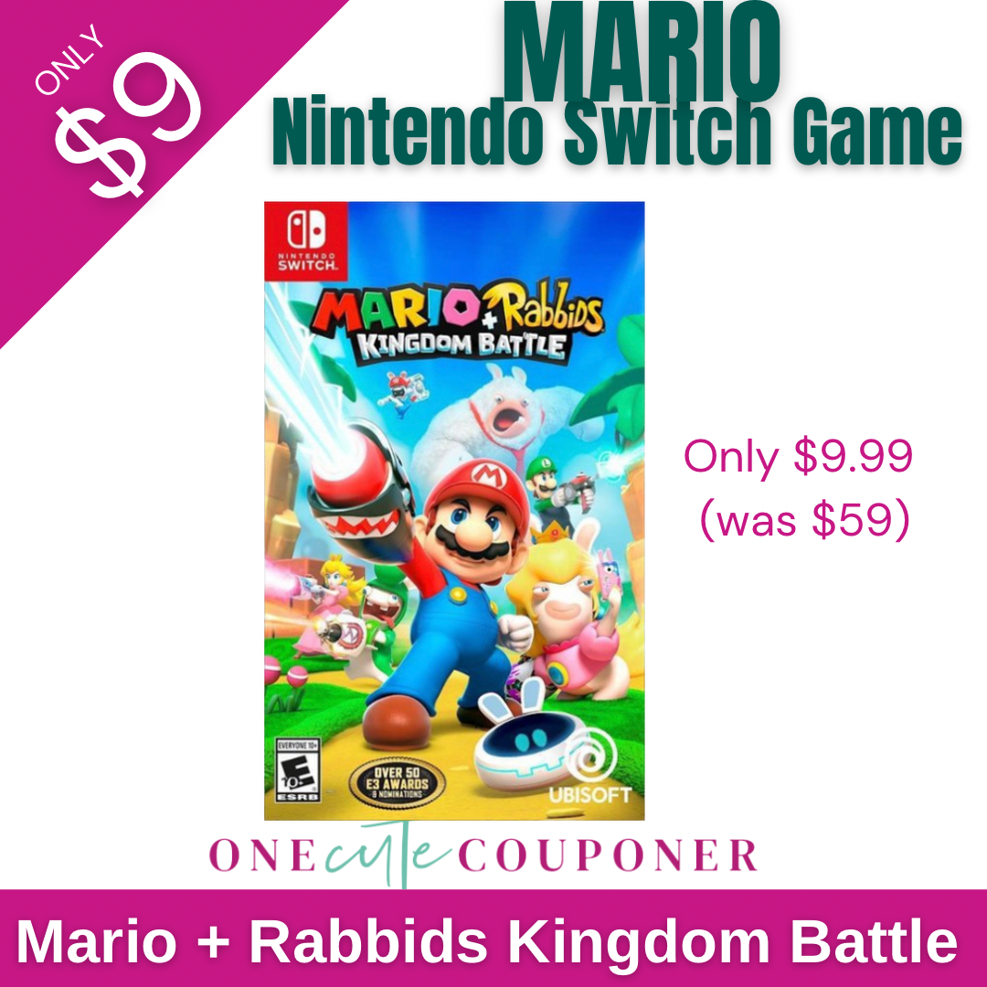 RUN DEAL! Mario Nintendo Switch Game Only $9.99 (was $59) - One Cute ...