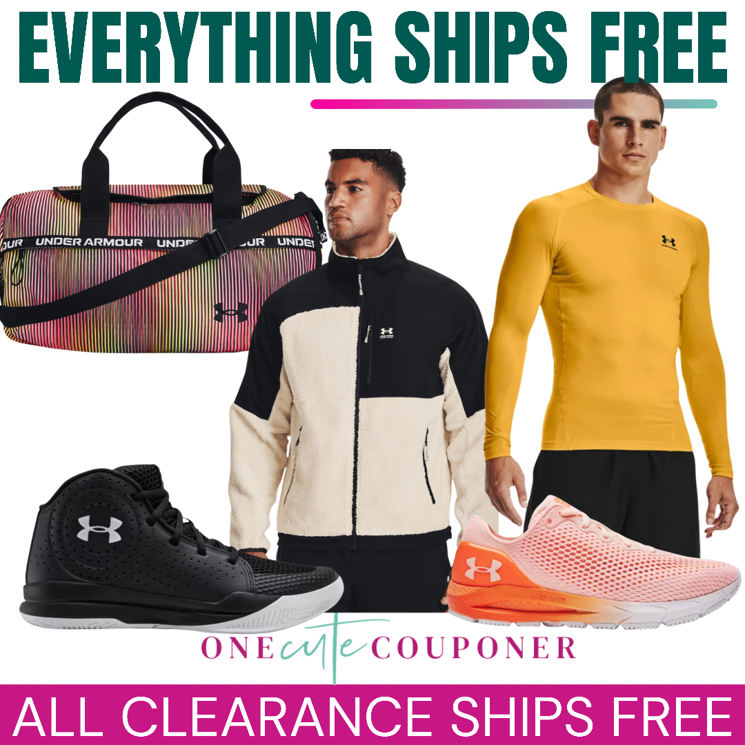 EVERYTHING SHIPS FREE! Even Clearance. Under Armour for Men Women ...