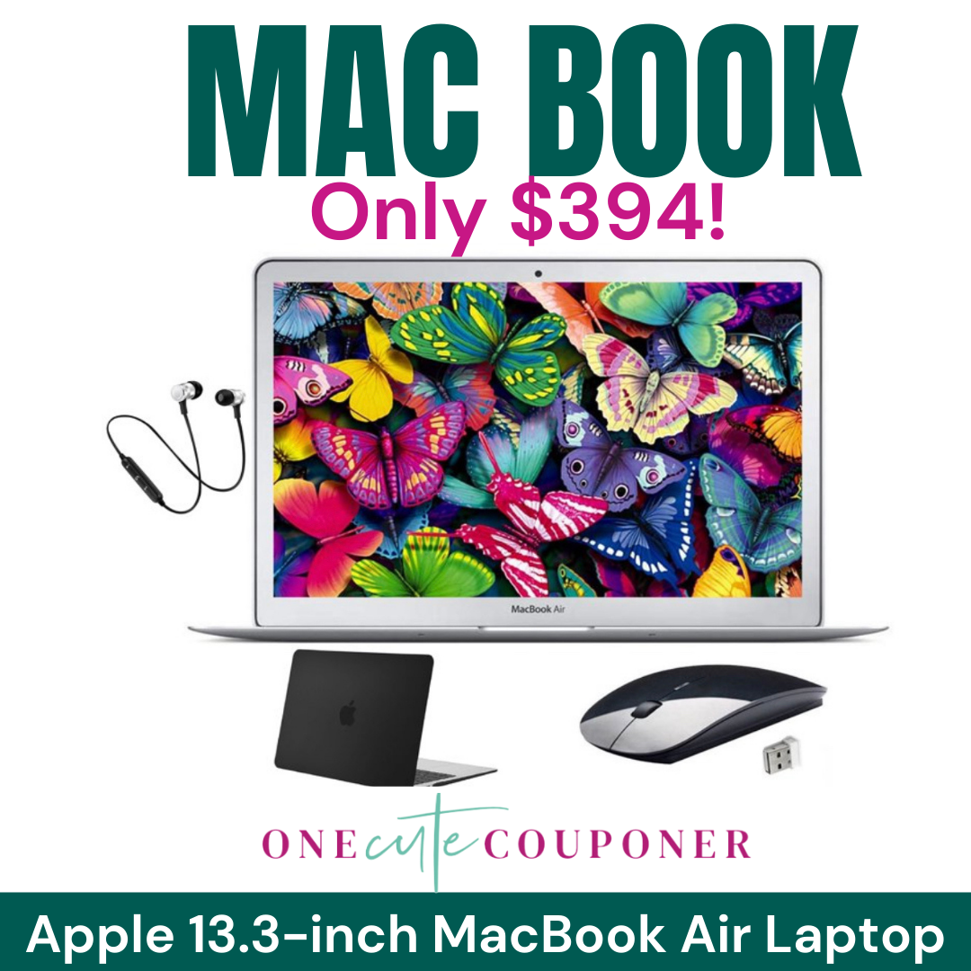 RUN DEAL! Mac Book Air BUNDLE ONLY $394! (Mac Book, Black Case ...