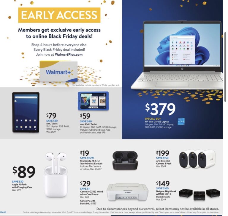 Walmart Black Friday Event Is Starting Soon! Get Ready! - One Cute Couponer