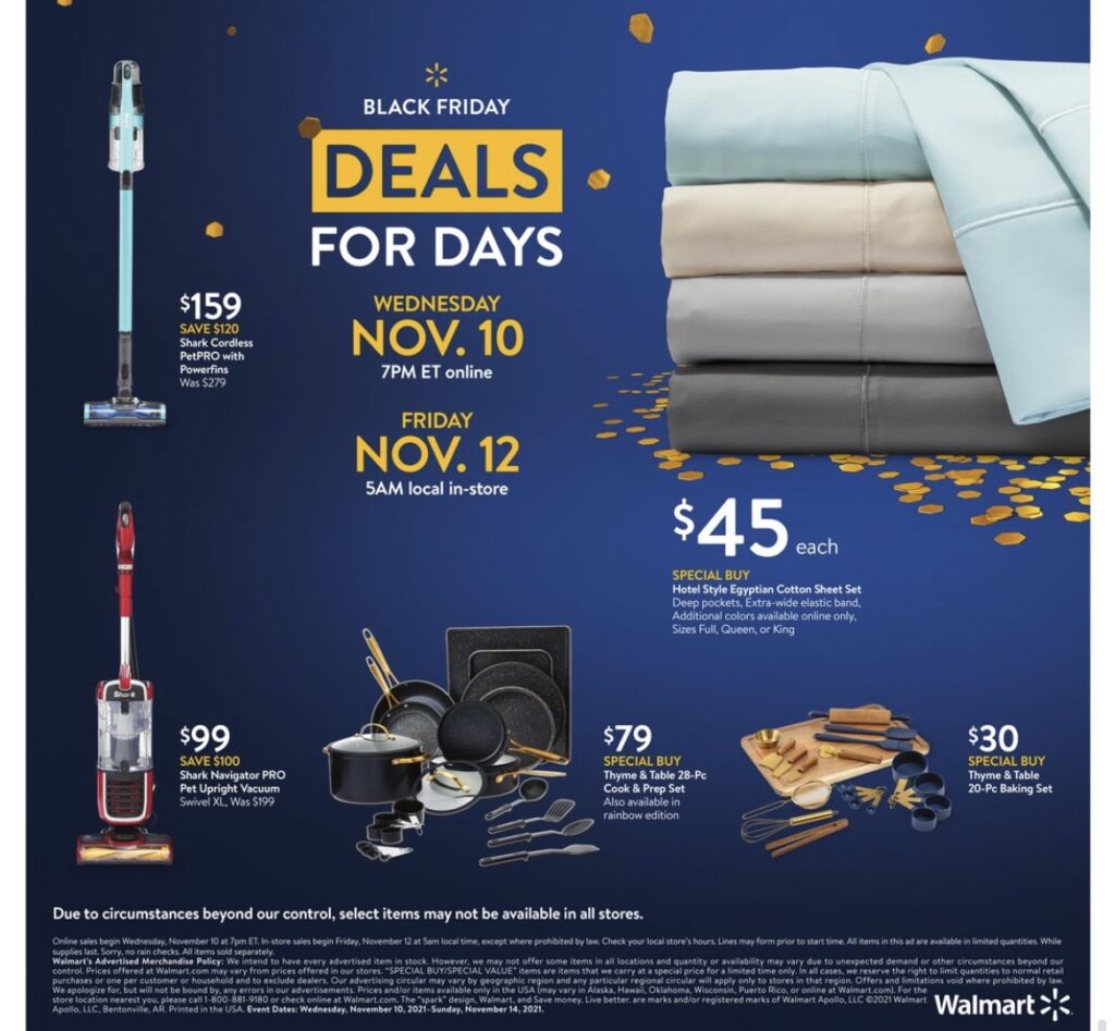 Walmart Black Friday Event Is Starting Soon! Get Ready! - One Cute Couponer