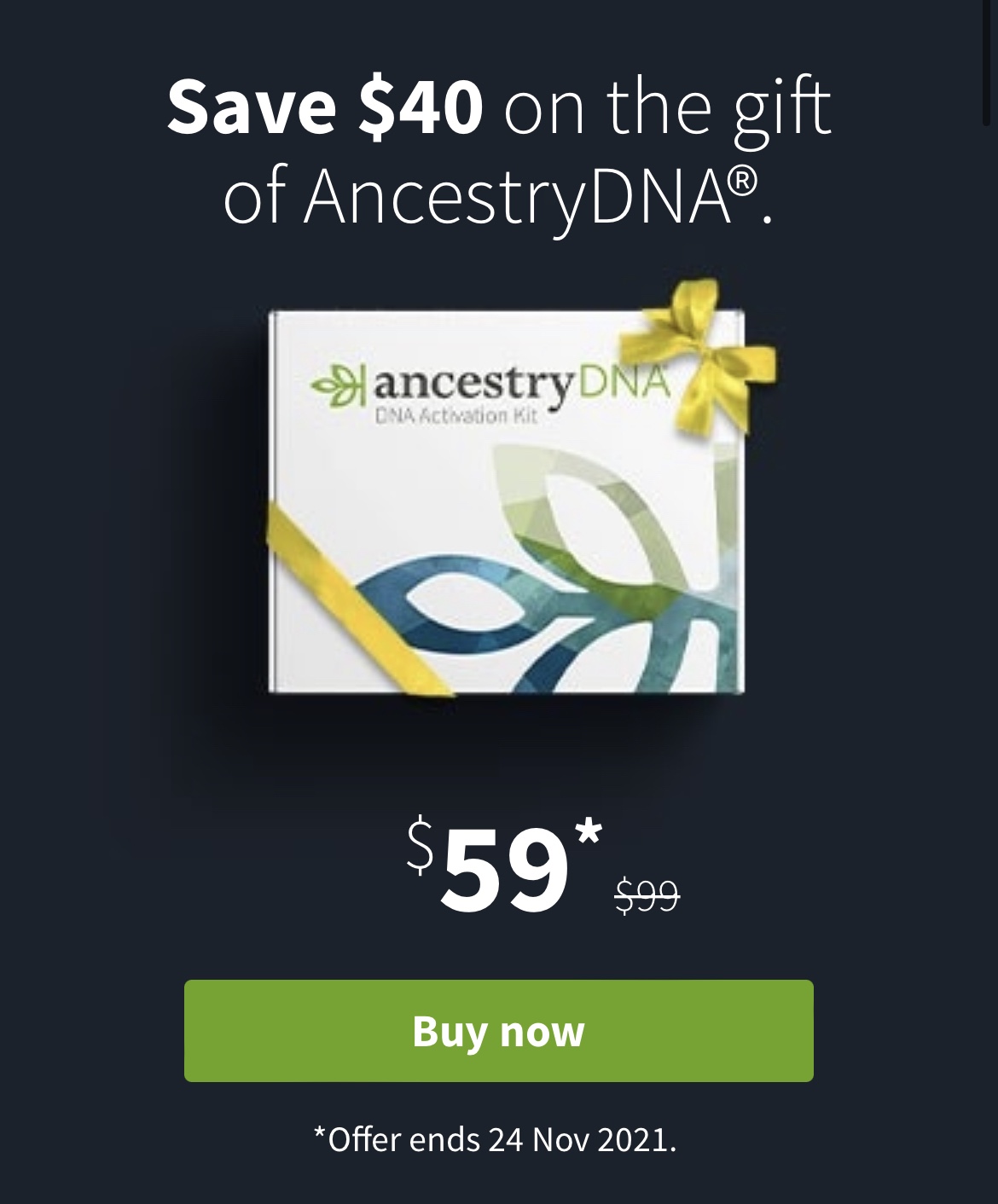 Save $40 on Ancestry DNA! Discover you family history! - One Cute Couponer