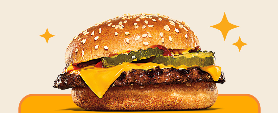 FREE Cheeseburger with $1 purchase at Burger King! - One Cute Couponer