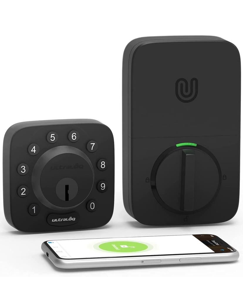 NOW $74.25 (was $139) Smart Lock U-Bolt 5-in-1 Keyless Entry Door Lock ...