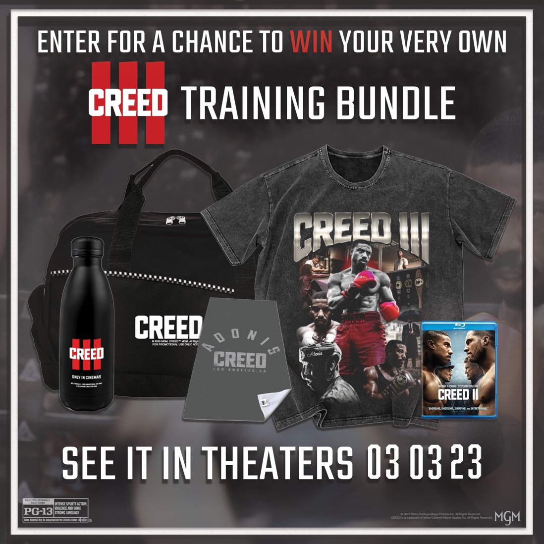 Enter to win a CREED III Training Bundle from AMC Theatres - One Cute ...