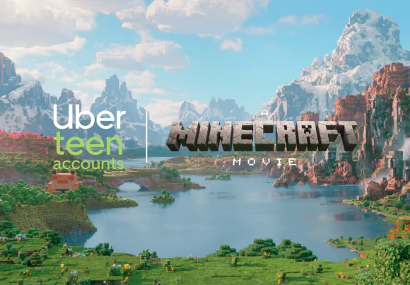 Get two tickets to see the Minecraft movie! Plus a Free Uber Ride ...