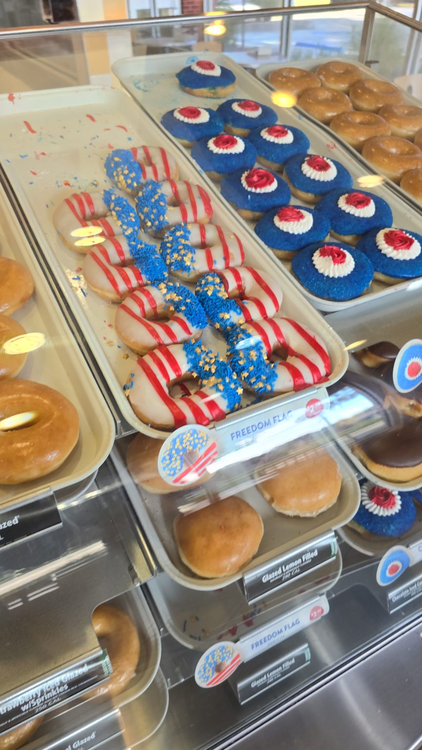 FREE doughnuts at Krispy Kreme on July 4th! no purchase required - One ...